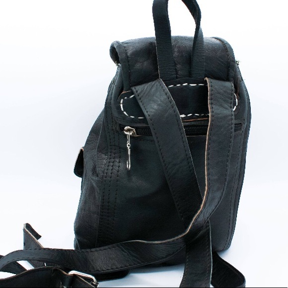 Bags | Hp 927 Small Handmade Leather Backpack | Poshmark